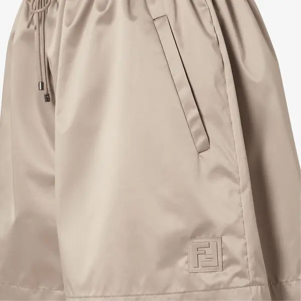 Fendi Technical Silk Shorts