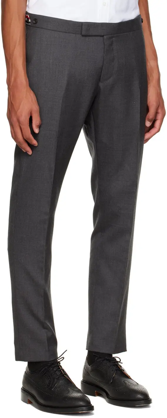 Thom Browne Slim-cut Single-breasted Suit - Grey