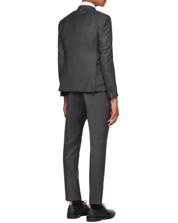Thom Browne Slim-cut Single-breasted Suit - Grey