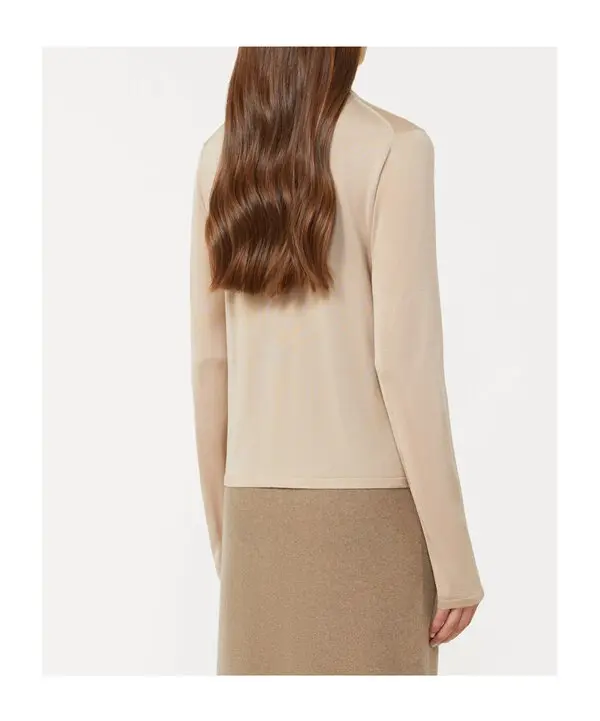 Max Mara Mock Neck Knitted Jumper - No