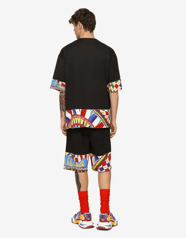 Dolce & Gabbana Printed Carretto Shorts