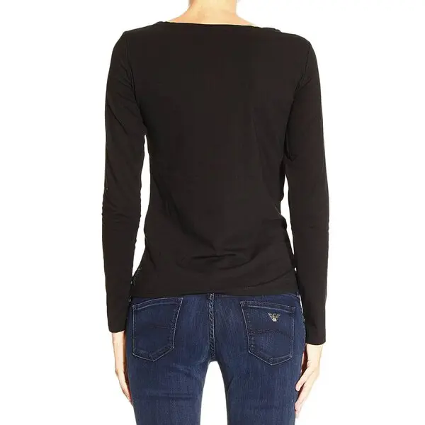 Emporio Armani Embellished Logo T-shirt