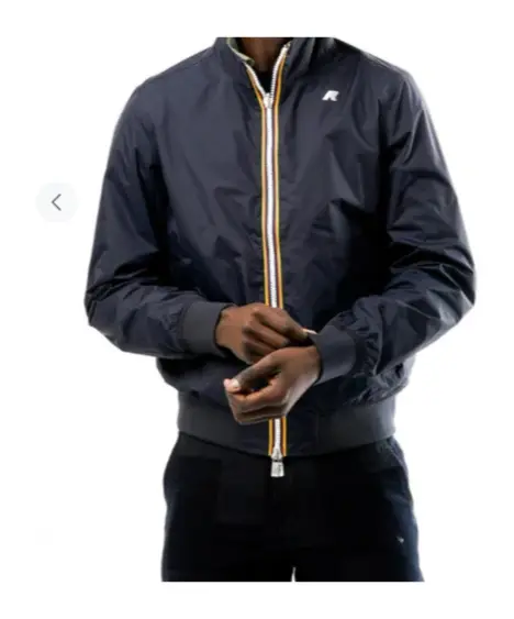 K-WAY Arsene Plus.2 Reversible Jacket - Black