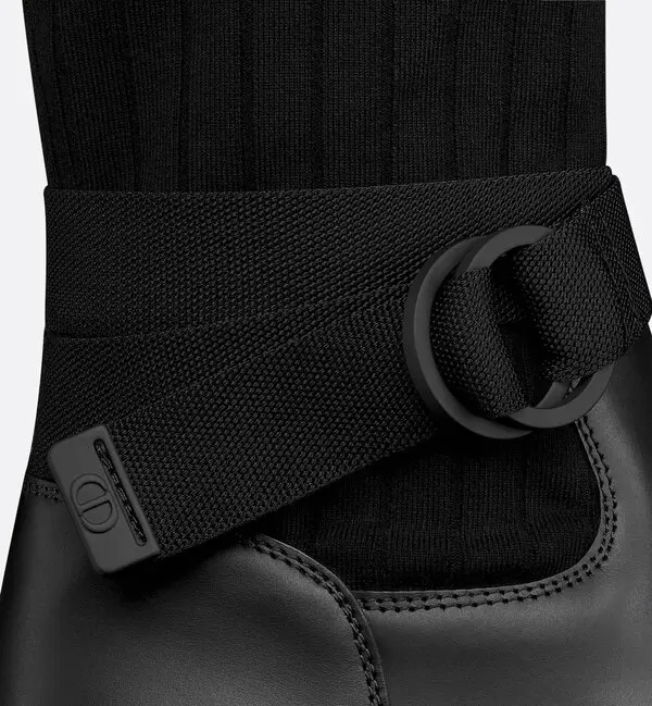 Dior D-major Ankle Boot - Black
