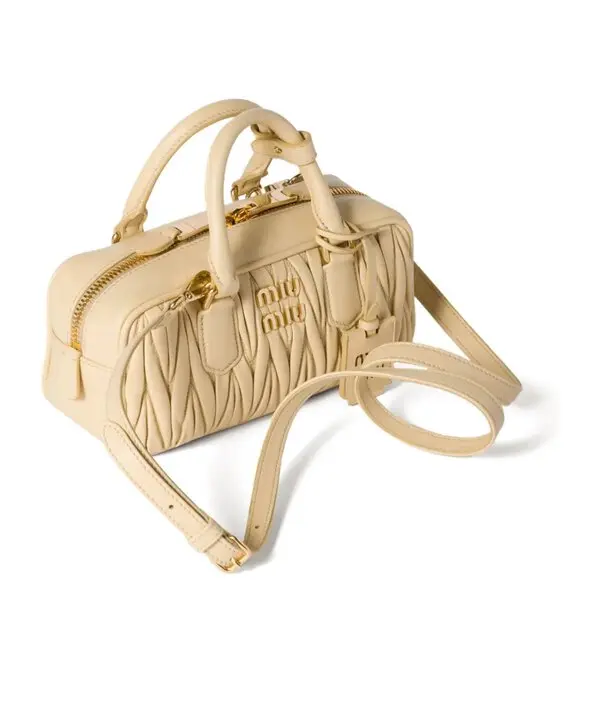 Miu Miu Arcadie Matelassé Nappa Leather Bag