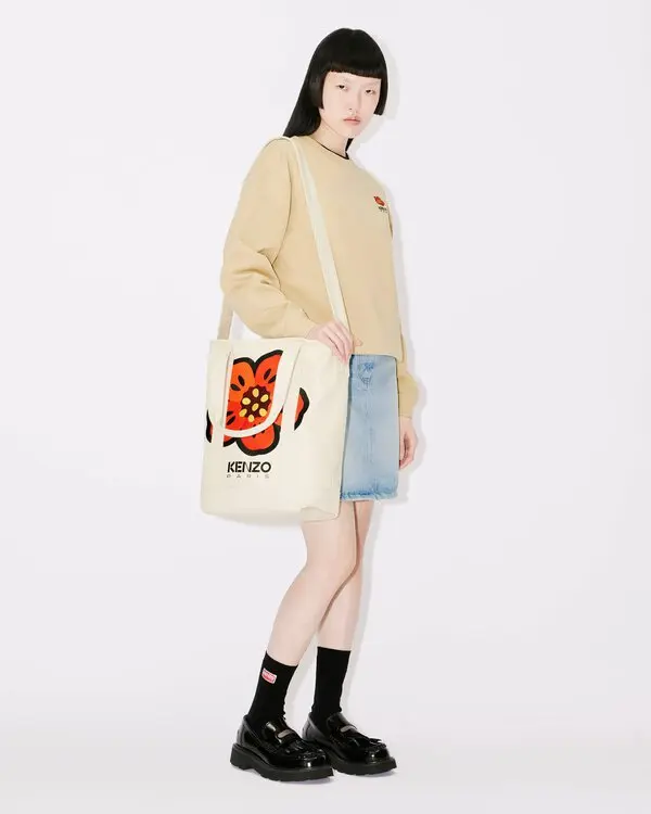 Kenzo Boke Flower Crest Sweatshirt - Nude