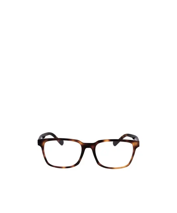 Moncler Rectangular Frame Eyeglasses - Black
