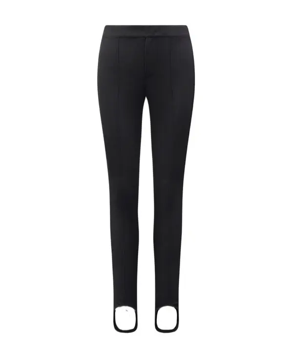 Moncler Stretch Twill Trousers - Black