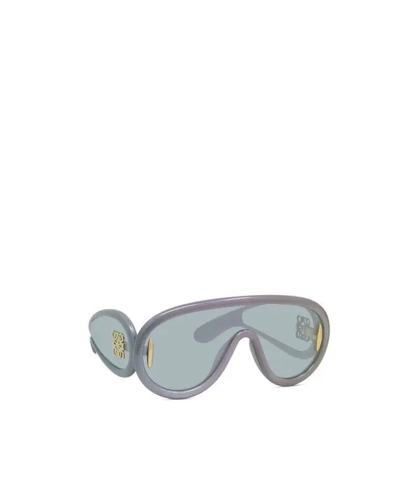 Loewe Shield Frame Sunglasses - Black