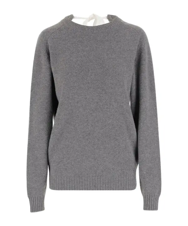 Carven Tie-back Knitted Sweater