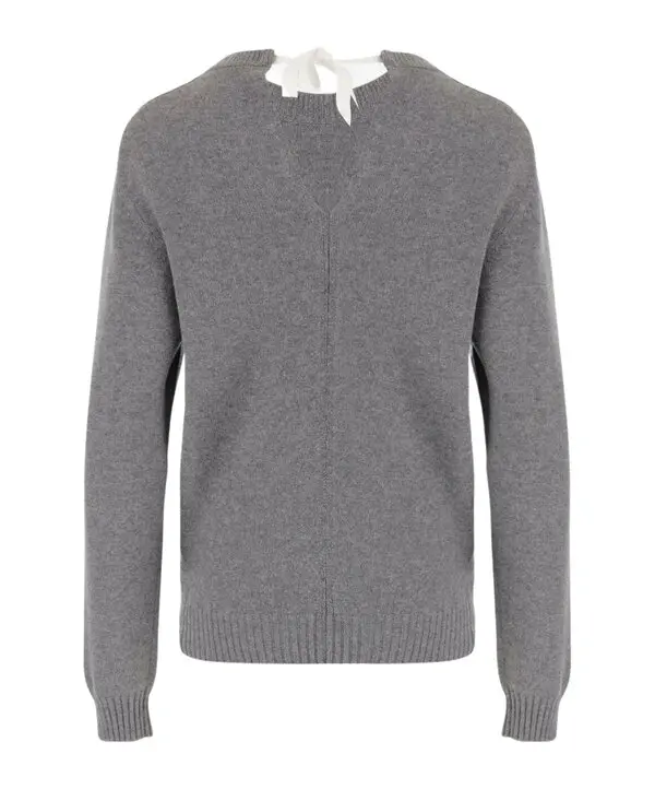 Carven Tie-back Knitted Sweater