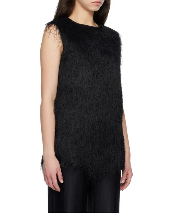 Loulou De Saison Yasmin Textured Sleeveless Top