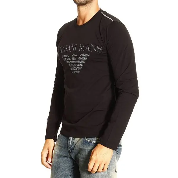 Emporio Armani Round-necked Logo T-shirt