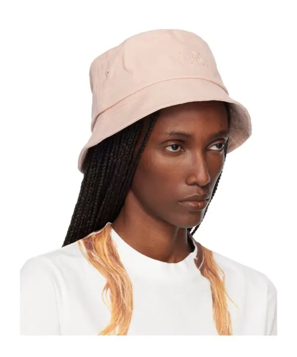 MAISON MARGIELA Logo Bucket Hat - Pink