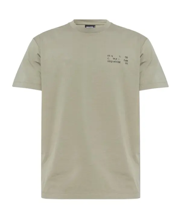 Dsquared2 Logo Print T-shirt - Gray