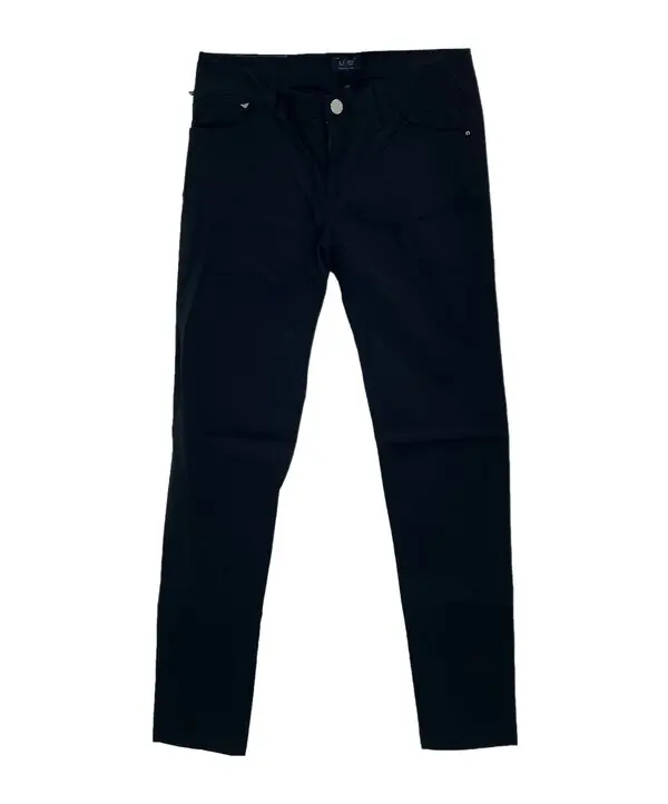 Emporio Armani Embellished Logo Denim