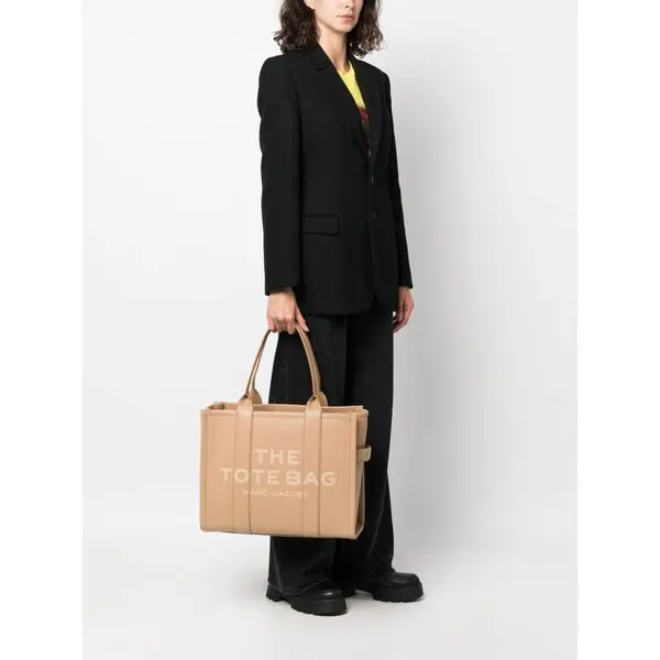 Marc Jacobs Logo Embossed Tote Bag