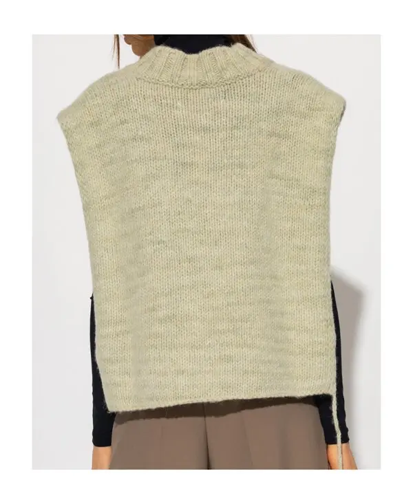 MAISON MARGIELA V-neck Knitted Vest