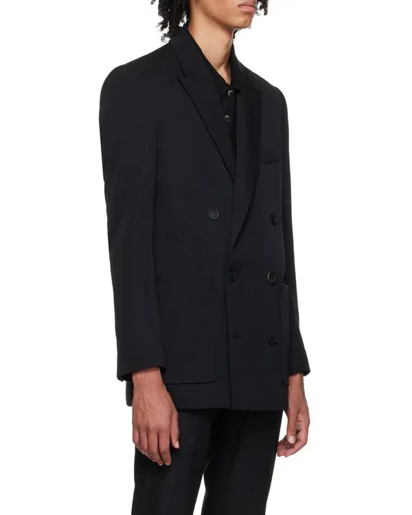 Balmain Double-breasted Blazer - Black