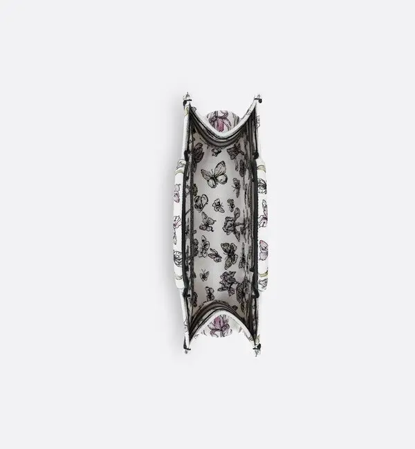 Dior Medium Book Tote - Gray