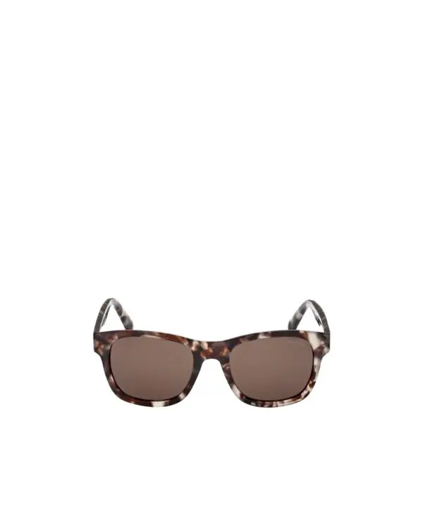 Moncler Square Frame Sunglasses - Brown