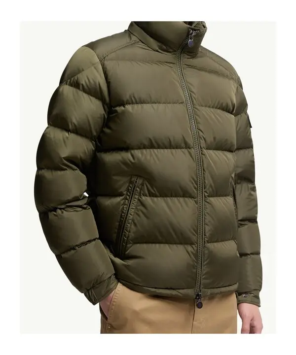 Moncler Maya Hooded Down Jacket - Olive Green