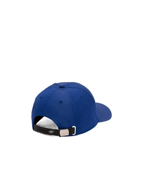 Alexander McQueen Logo Printed Baseball Cap - Blue
