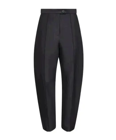 Khaite Pleated Tapered Trousers