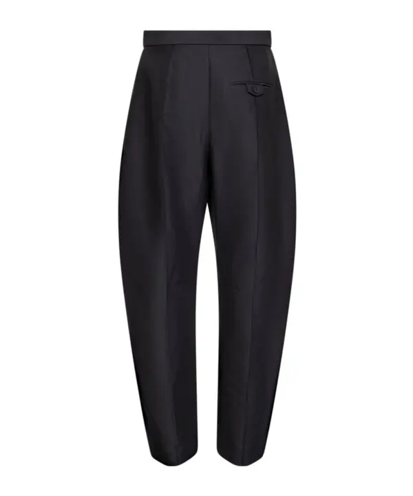 Khaite Pleated Tapered Trousers