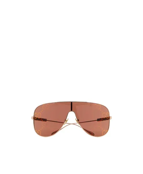 Gucci Oversized Frame Sunglasses - Brown