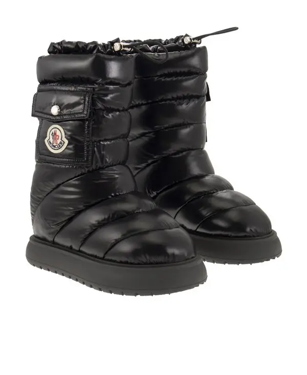 Moncler Padded Snow Boots - Black