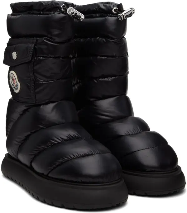 Moncler Padded Snow Boots - Black