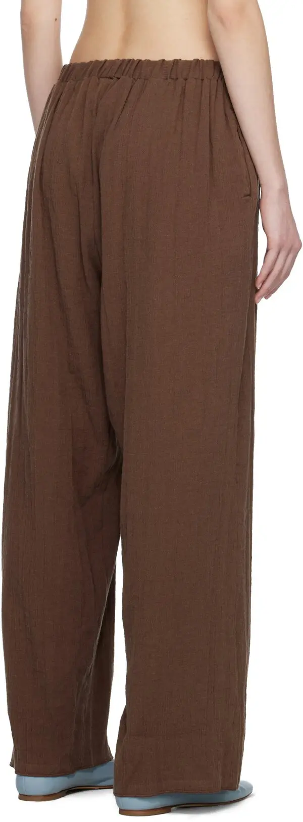 BASERANGE Elastic Waist Casual Pants