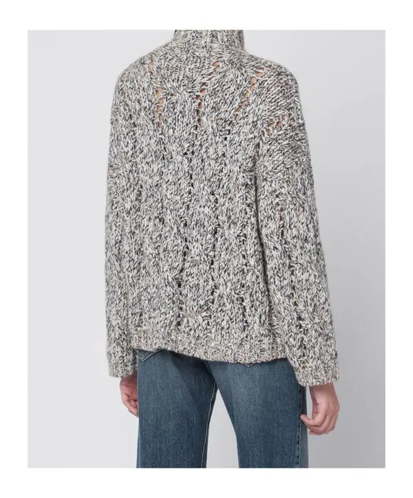 Brunello Cucinelli High Neck Knitted Sweater