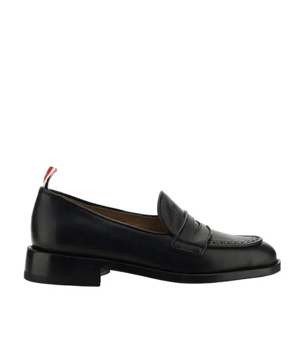 Thom Browne Penny Loafers - Black