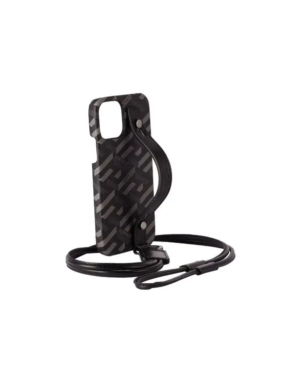 Versace La Greca Iphone 12 Mobile Phone Case