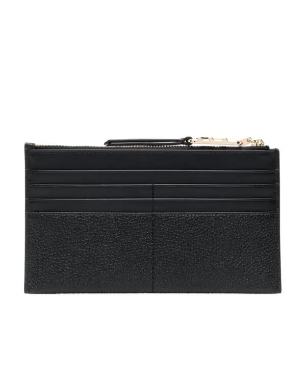Michael Kors Logo Plaque Zipped Wallet