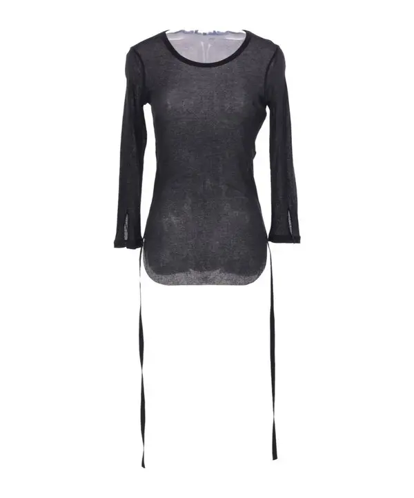 ANN DEMEULEMEESTER Trina Drawstring Crewneck T-shirt