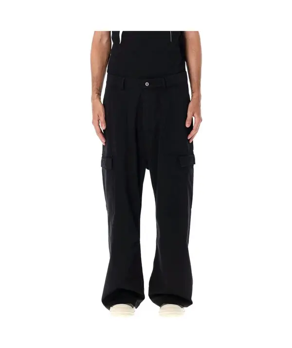 Rick Owens Wide-leg Cargo Trousers