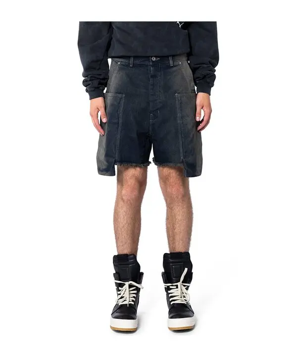 Rick Owens Stefan Cargo Shorts - Black