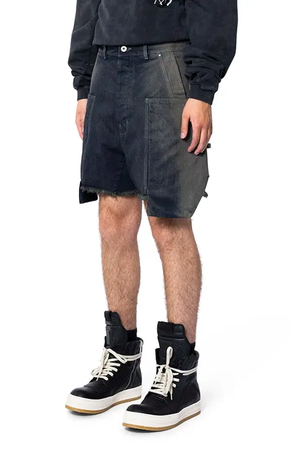 Rick Owens Stefan Cargo Shorts - Black