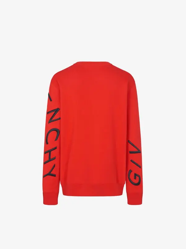 Givenchy Embroidered Logo Long Sleeve Jumper