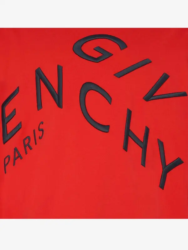 Givenchy Embroidered Logo Long Sleeve Jumper