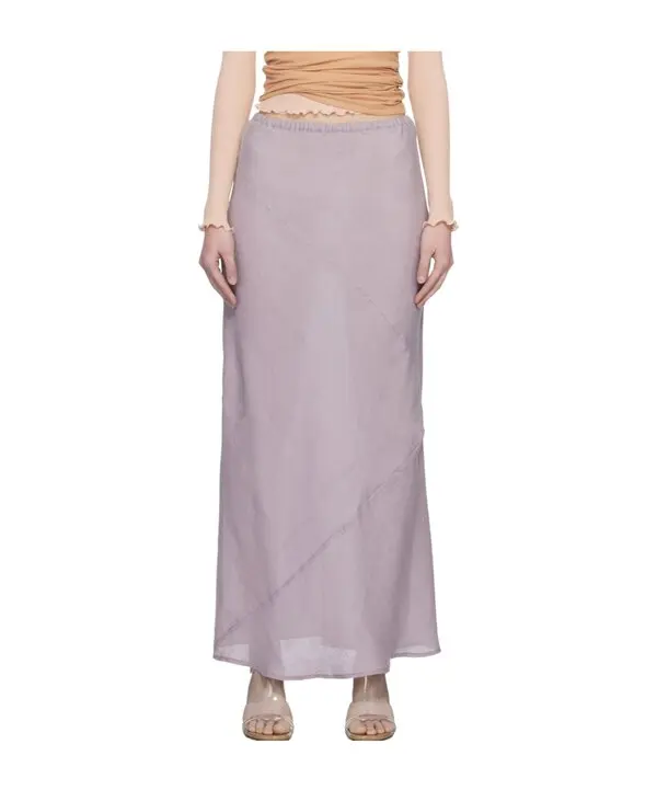 BASERANGE Patchwork Midi Skirt
