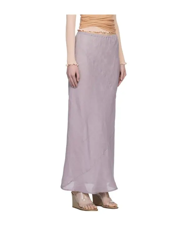 BASERANGE Patchwork Midi Skirt