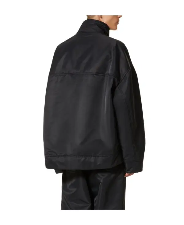 Valentino Garavani Stud Detailed Zip-up Jacket