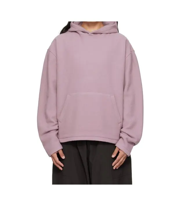 RIER Wool Fleece Hooded Sweatshirt - Myrtle