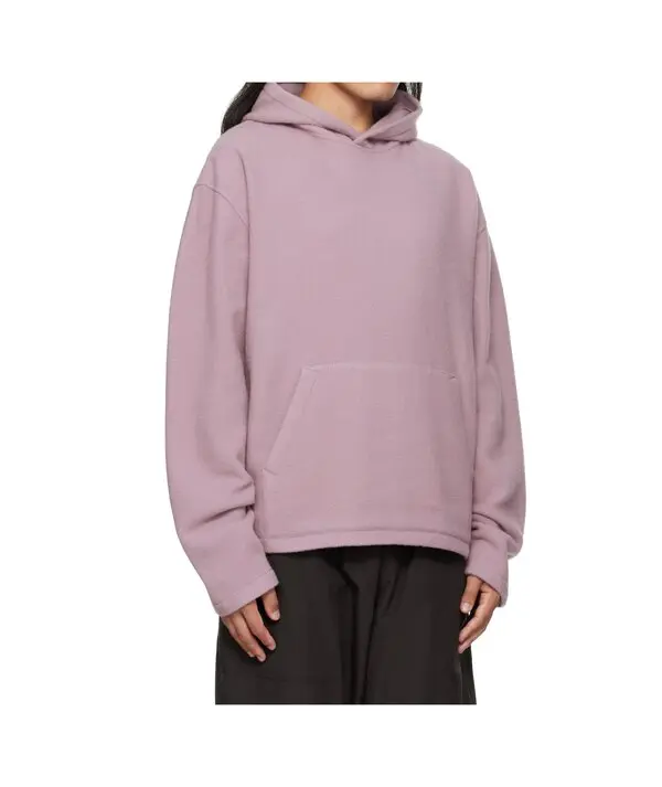 RIER Wool Fleece Hooded Sweatshirt - Myrtle