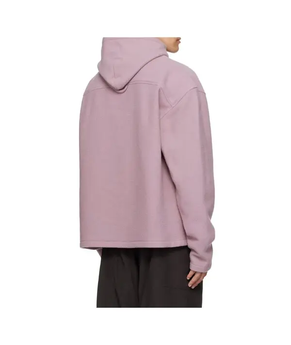 RIER Wool Fleece Hooded Sweatshirt - Myrtle