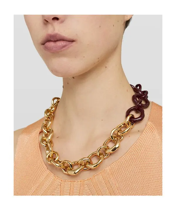 JIL SANDER Chain Necklace - Yellow